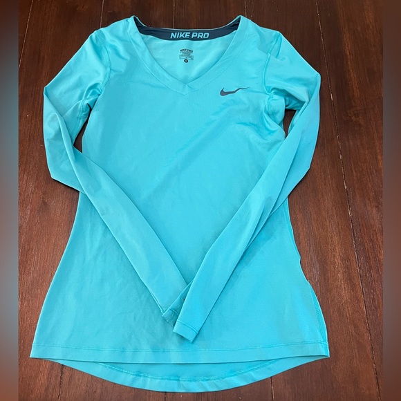 Nike | Tops | Nike Pro Long Sleeve Shirt | Poshmark
